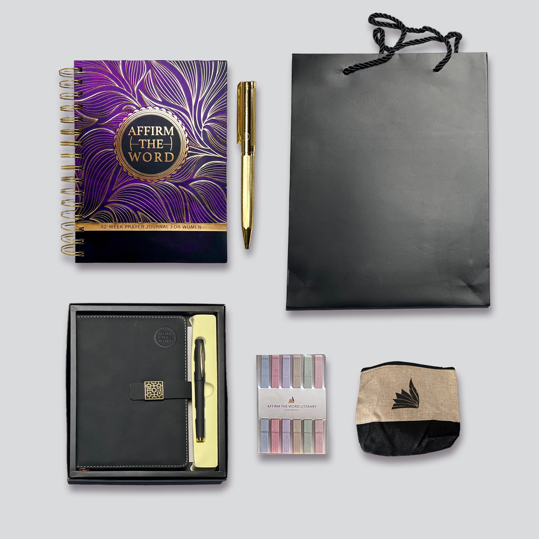 52 Week Strategic Alignment Mega Bundle | BLACK – Affirm The Word Literary