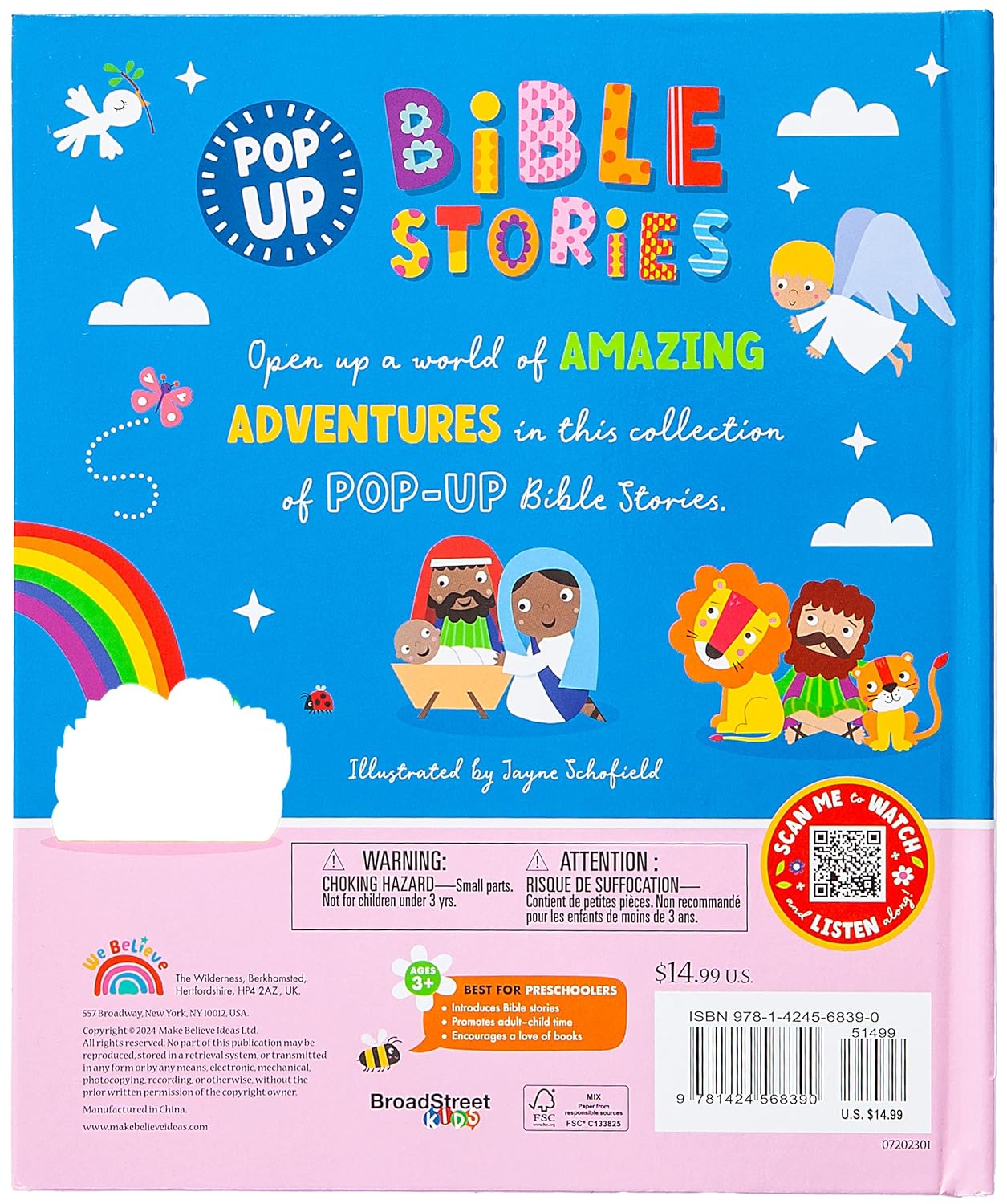 Pop-up Bible Stories – Affirm The Word Literary